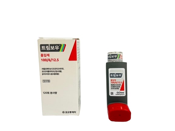 트림보우 흡입제 100/6/12.5㎍ [120puf] ( Trimbow inhaler 100/6/12.5㎍ [120puf ...